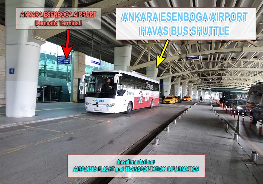 Ankara Esenboga Airport (ESB) Havas Bus Shuttle Transfer, Ankara ...